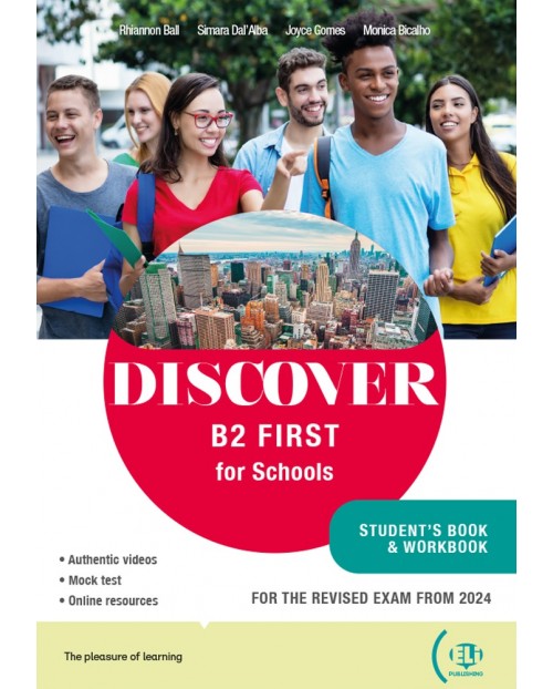 Discover B2 First for Schools Student's Book + Workbook + Digital Book ...