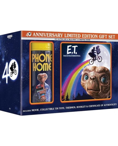 E.T. The Extra-Terrestrial (40th Anniversary Ultimate Limited Edition) (4K UHD + Blu-Ray) | 1982 ...