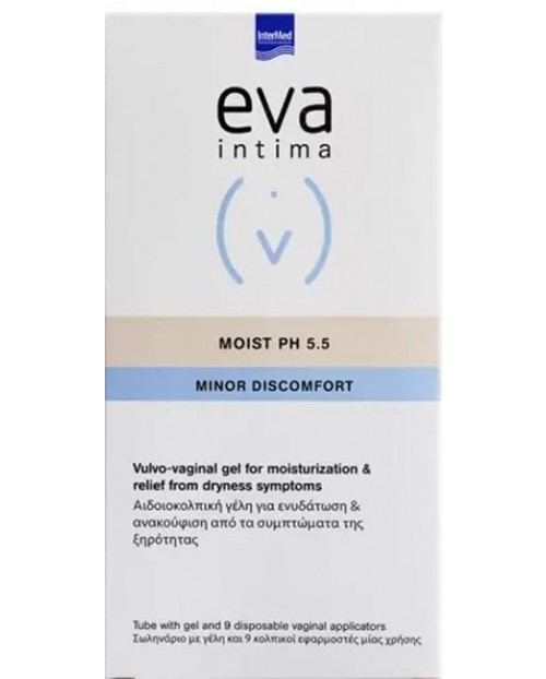 Eva Intima Вагинален гел Moist 5.5, 50 g + 9 апликатора, Vittoria Pharma | Ozone.bg