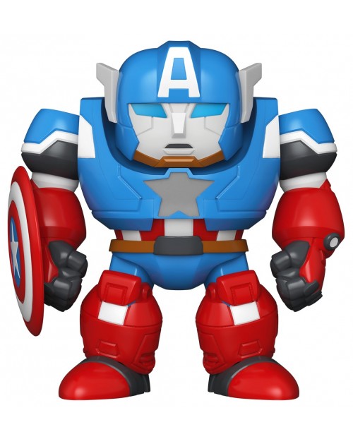 Фигура Funko Bitty POP! Bots Marvel: What If…? - Captain America (Mech ...