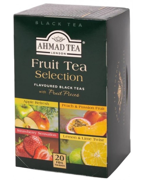 Fruit Tea Selection Плодов чай, 20 пакетчета, Ahmad Tea | Ozone.bg