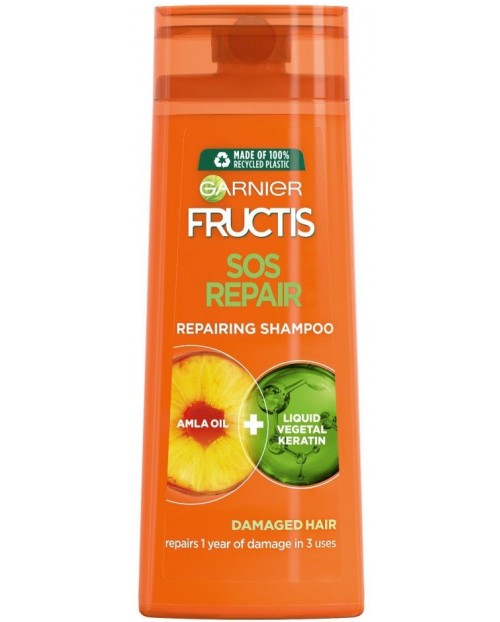 Garnier Fructis SOS Repair Шампоан с масло от амла, 400 ml | Ozone.bg