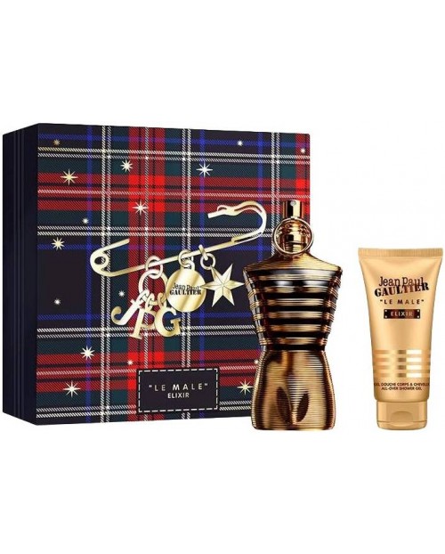 Jean Paul Gaultier Комплект Le Male Elixir - Парфюмна вода и Душ гел, 125 + 75 ml | Ozone.bg