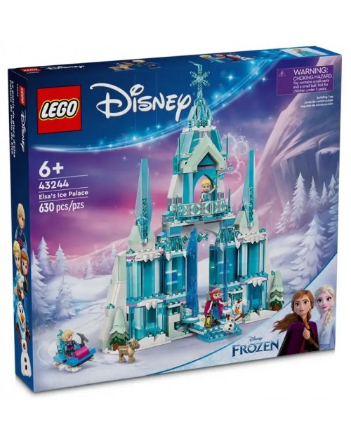 Конструктор LEGO Disney Princess - Зимният дворец на Елза (43244 ...