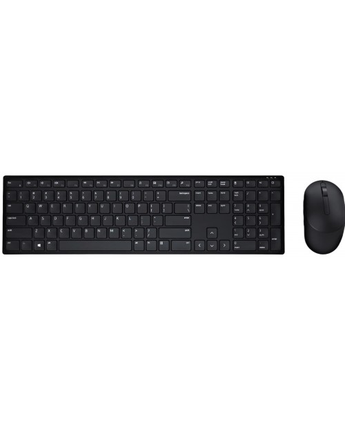 Комплект Dell - Pro Wireless Keyboard + Mouse KM5221W, безжичен, черен ...