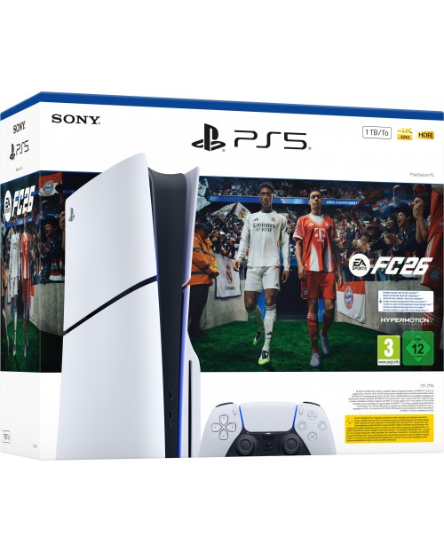 Конзола PlayStation 5 (Slim) - EA Sports FC 26 Bundle | Ozone.bg