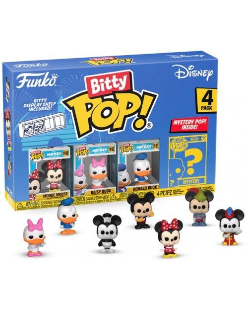 Комплект мини фигури Funko Bitty POP! Disney Classics - 4-Pack (Series 2) | Ozone.bg