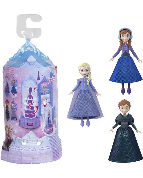 Кукла изненада Disney Frozen - Ice Castle Spin Surprise, асортимент ...