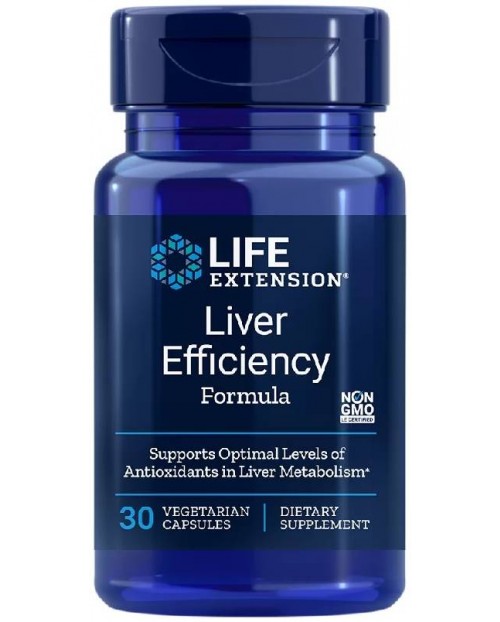 Liver Efficiency Formula, 30 веге капсули, Life Extension | Ozone.bg
