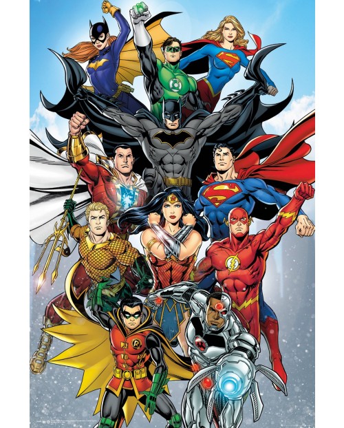 Макси плакат GB eye DC Comics: Justice League - Rebirth | Ozone.bg