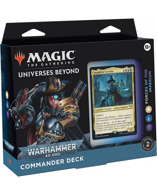 Magic The Gathering: Warhammer 40K Commander Deck - Forces of the ...