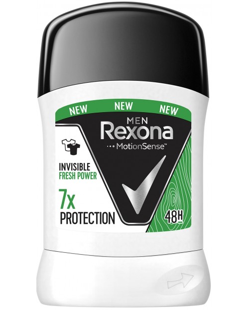 Rexona Men Мъжки стик против изпотяване Fresh Power, 50 ml | Ozone.bg