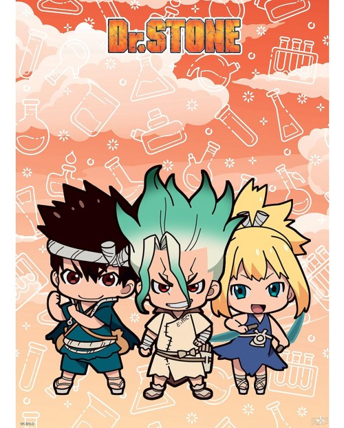 Мини плакат GB eye Animation: Dr. Stone - Senku,Kohaku & Chrome | Ozone.bg