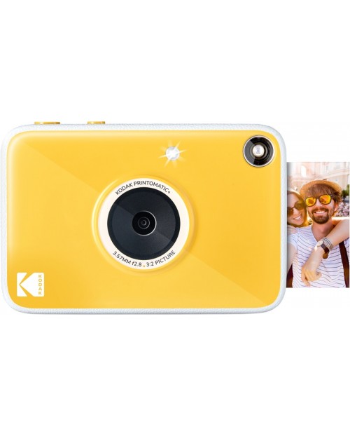 Моментен фотоапарат Kodak - Printomatic+, Yellow | Ozone.bg