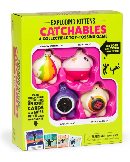 Настолна игра Exploding Kittens: Catchables 4 - Pack - Парти | Ozone.bg