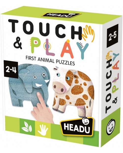 Образователен комплект Headu Touch and Play - Моят първи пъзел с ...