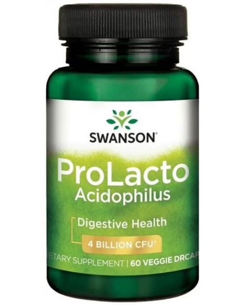 ProLacto Acidophilus, 60 растителни капсули, Swanson | Ozone.bg