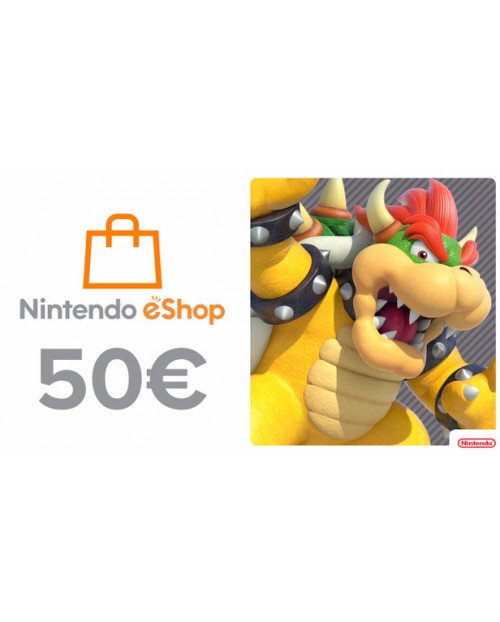 Предплатена карта за Nintendo eShop - 50 евро (digital) | Ozone.bg