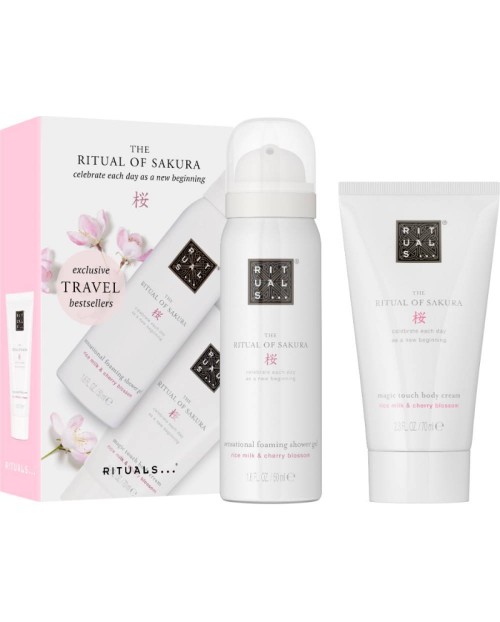 Rituals The Ritual Of Sakura Комплект - Душ гел и Крем за тяло, 50 + 70 ...