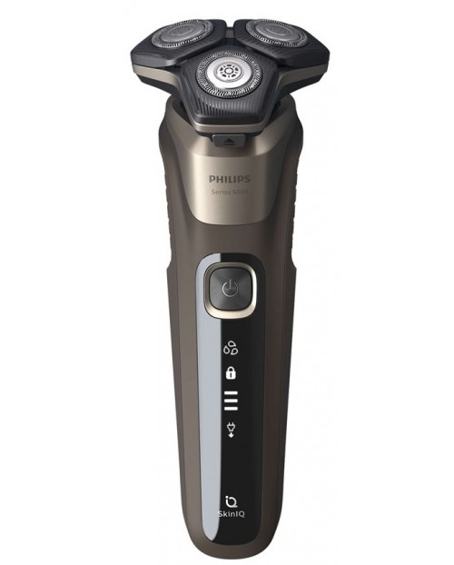 Самобръсначка Philips - Shaver S5589/38, 3 глави, кафява/черна | Ozone.bg