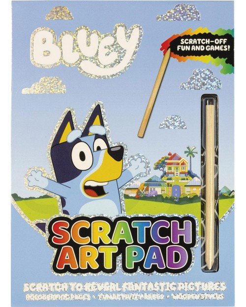 Скреч книжка - Bluey Scratch Art Pad | Ozone.bg