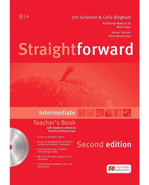 Straightforward 2nd Edition Intermediate Level: Teacher's book / Английски език: Книга за ...