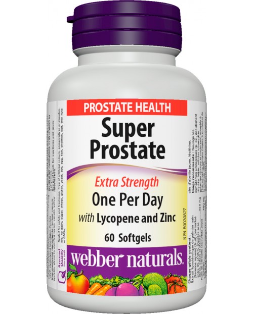 Super Prostate, 60 капсули, Webber Naturals | Ozone.bg