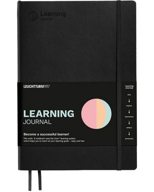 Тефтер Leuchtturm1917 Learning Journal - B5, Black, меки корици | Ozone.bg