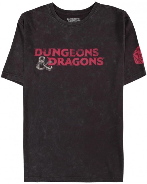 Тениска Difuzed Games: Dungeons & Dragons - Logo (Red) | Ozone.bg