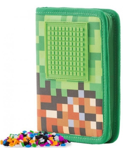 Ученически несесер Pixie Crew PXA04 - зелен | Ozone.bg