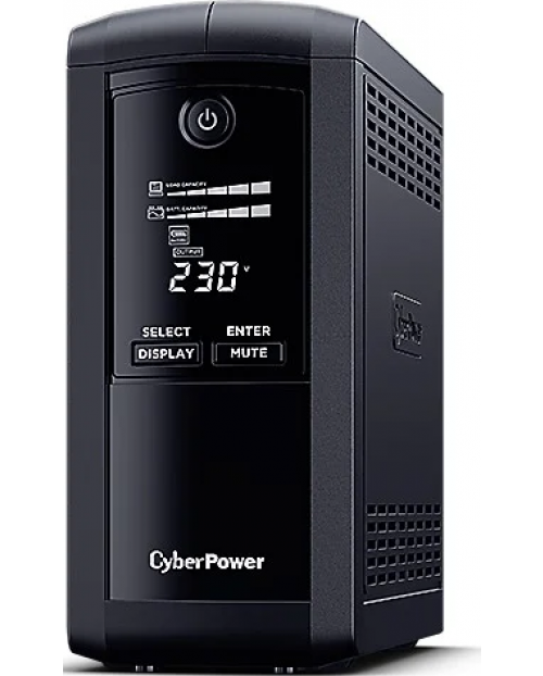 UPS устройство CyberPower - LCD displey 1000VA, AVR, Line-Interactive ...