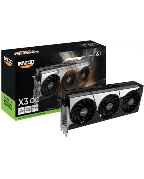 Видеокарта Inno3D - GeForce RTX 5090 X3 OC, 32GB, GDDR7 | Ozone.bg