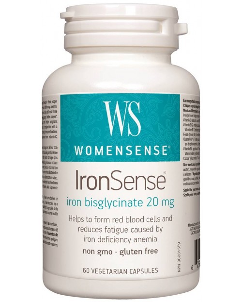 WomenSense Iron Sense, 60 веге капсули, Natural Factors | Ozone.bg