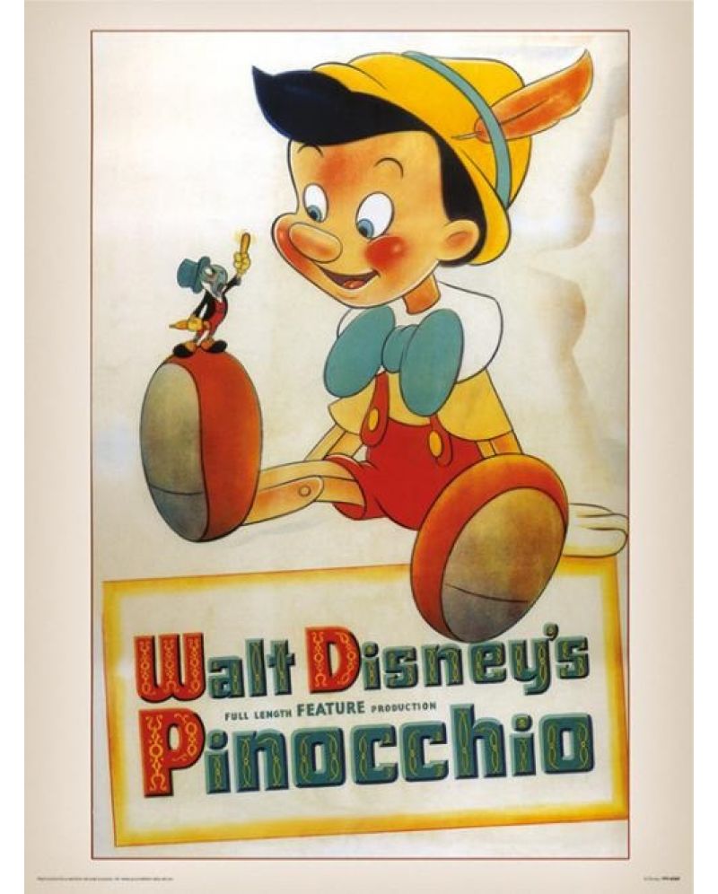 Арт принт Pyramid DIsney: Pinocchio - Conscience | Ozone.bg