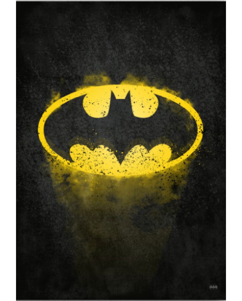 Метален постер Displate - Batman logo | Ozone.bg