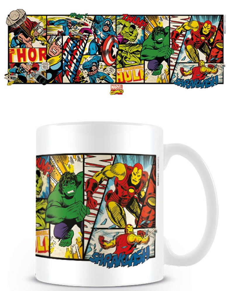 Чаша Pyramid Marvel: Avengers - Heroes Panels | Ozone.bg