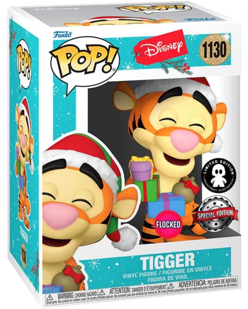Фигура Funko POP! Disney: Holiday - Tigger (Flocked) (Special Edition ...