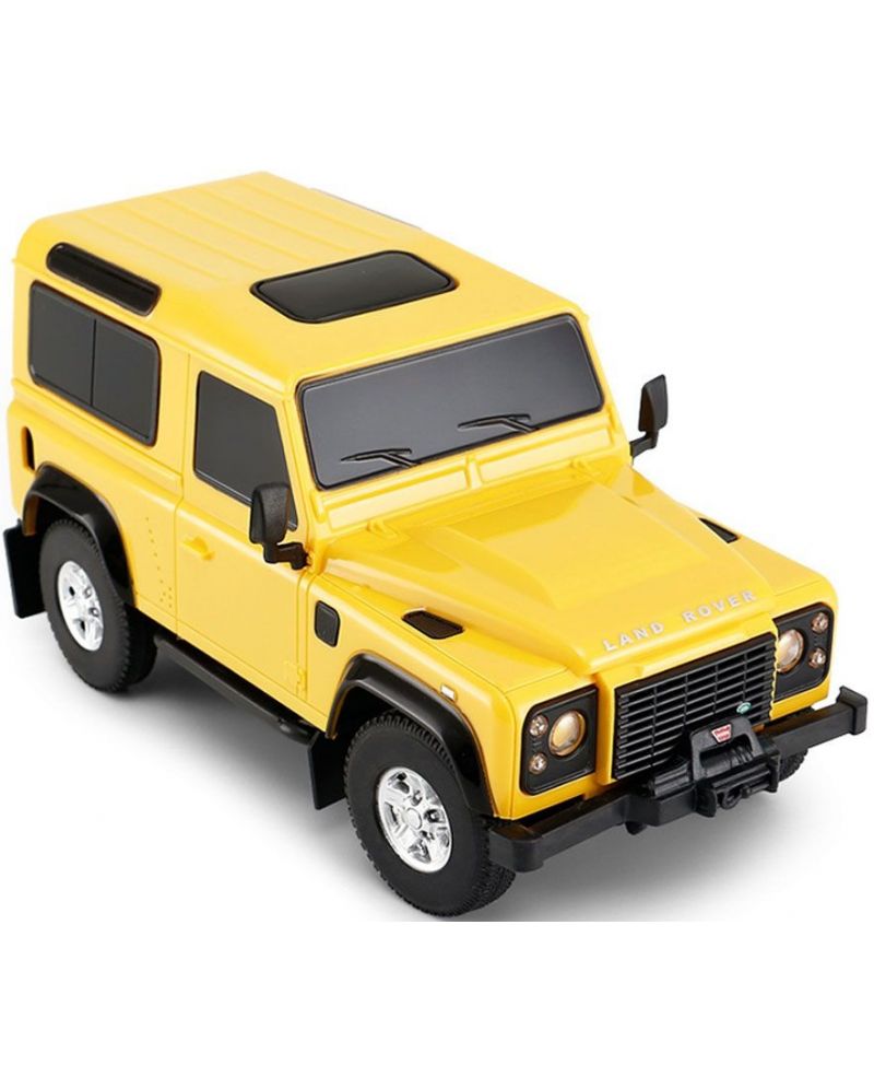 Играчка Rastar - Джип Land Rover Defender, 1:24, Жълт | Отлична цена ...