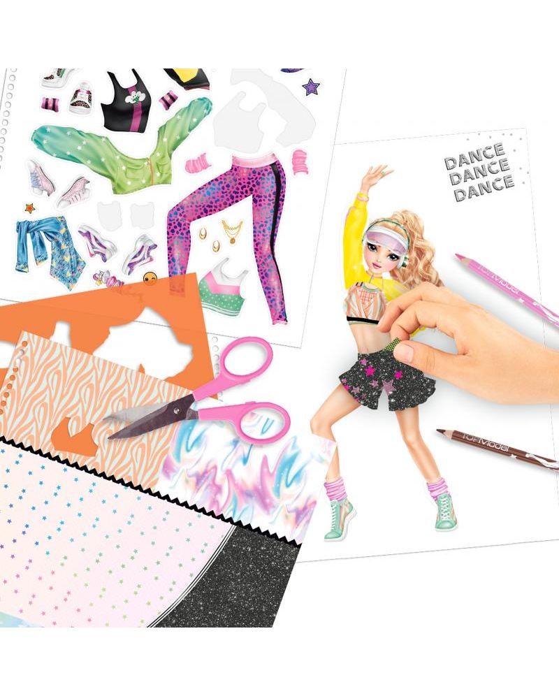 Книжка за оцветяване Depesche TopModel - Dance | Ozone.bg