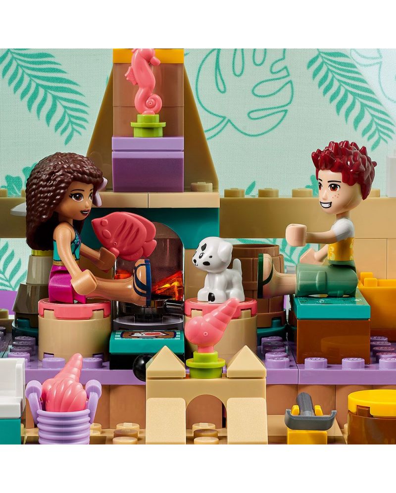 Конструктор Lego Friends - Луксозен къмпинг на плажа (41700) | Отлична ...