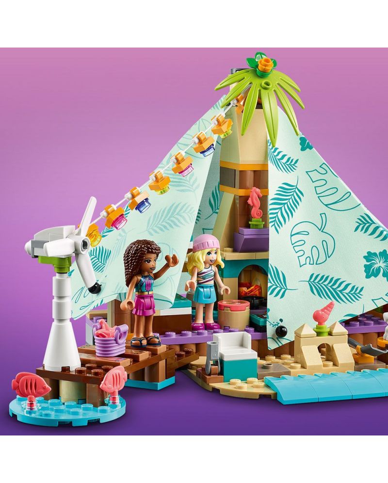 Конструктор Lego Friends - Луксозен къмпинг на плажа (41700) | Отлична ...