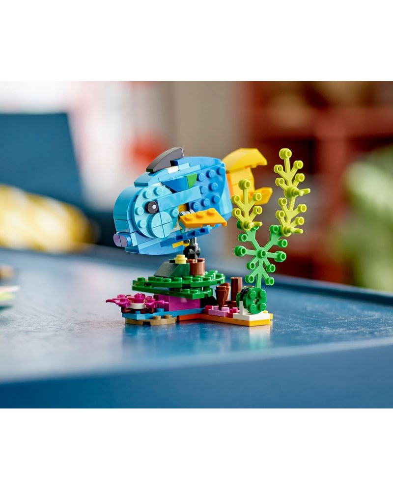 Конструктор 3 в 1 LEGO Creator - Екзотичен папагал (31136) | Отлична ...