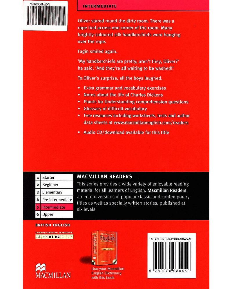 Macmillan Readers: Oliver Twist (ниво Intermediate) | Charles Dickens | Цена | Ozone.bg