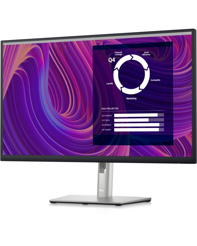 Монитор Dell - P2723D, 27'', QHD, IPS, Anti-Glare, черен ТОП цена ...