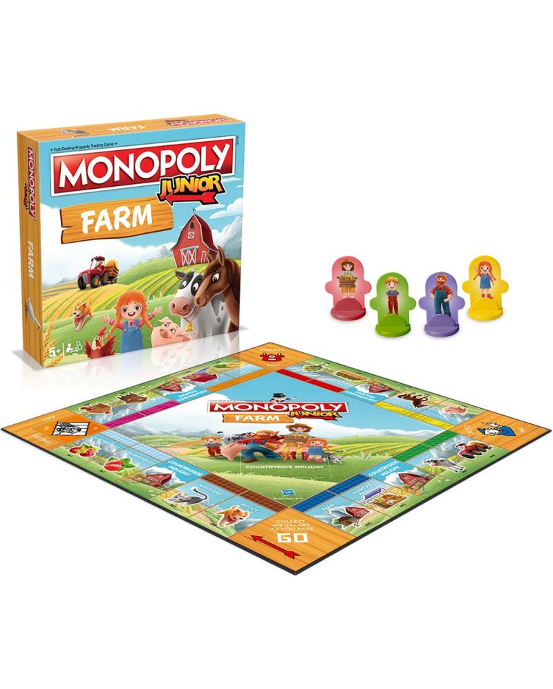 Настолна игра Monopoly Junior: Farm - Детска | Ozone.bg