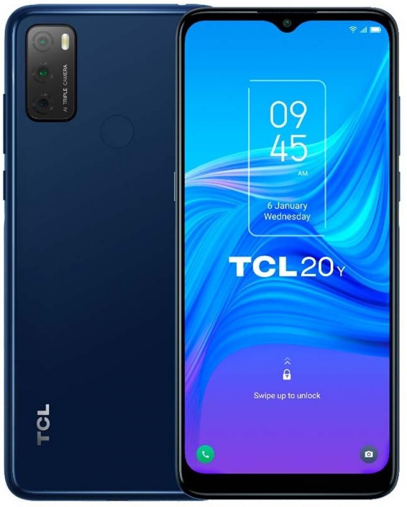 Смартфон TCL - 20Y 6156D, 6.52", 4/64GB, син | Ozone.bg