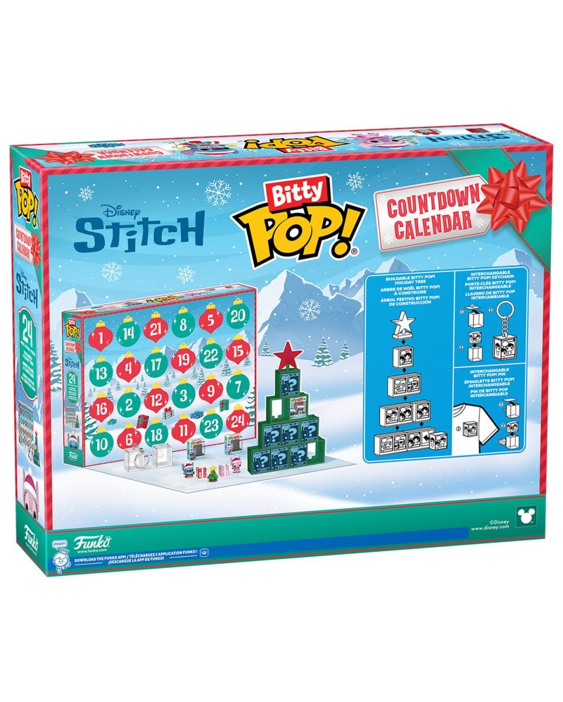 Тематичен календар Funko Bitty POP! Countdown Calendar: Stitch ...