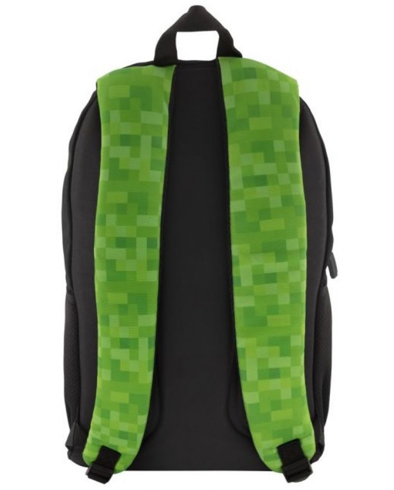 Ученическа раница Uwear - Minecraft Creeper pixel | Ozone.bg