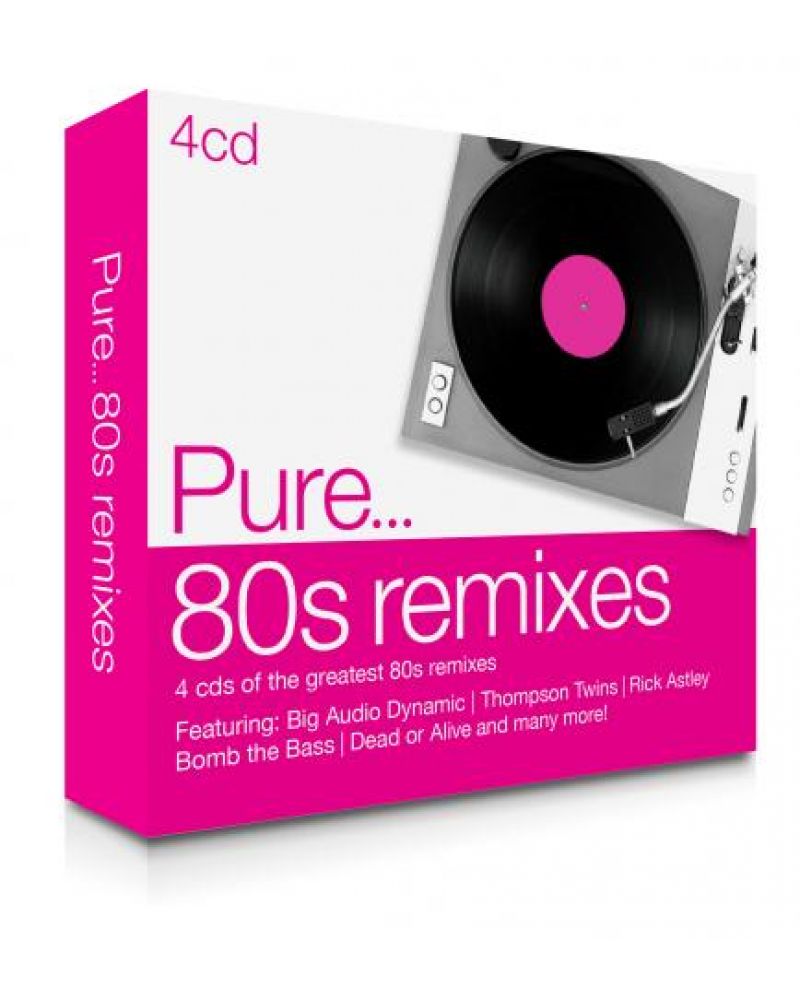 Various Artists - Pure... 80s Remixes (4 CD) Отлична цена | Ozone.bg