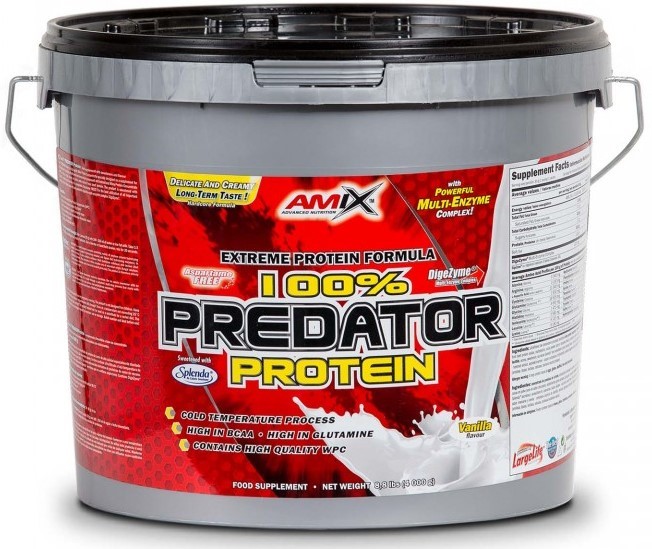 100% Predator Protein, ягода, 4000 g, Amix | Ozone.bg